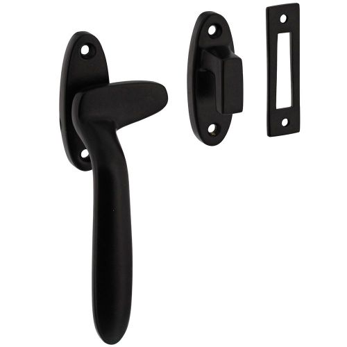 Zwarte raamsluiting Dudok met sluithaak - RVSLand