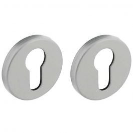 Rozetten met profielcilindergat 50x7mm aluminium - RVSLand