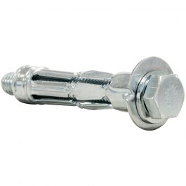 Schroefanker met tapbout M8 x 60 mm, Staal - RVSLand