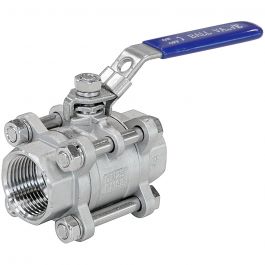 Kogelkraan 1 duim, Draadfitting, RVS316 - RVSLand