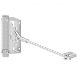 Deursluiter 120 x 235 mm RVS voor deuren tot 60 kg - RVSLand