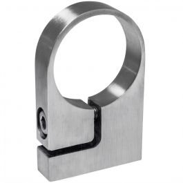 RVS buisklem voor buis 48,3 mm, Muurafstand 35 mm - RVSLand