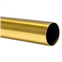 Buis Messing Mat 19 x 1 mm, RVS304, Lengte 2,5 meter - RVSLand