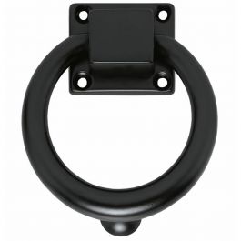 Intersteel Deurklopper rond 107mm mat zwart - RVSLand