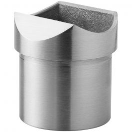 RVS316 zadelstuk voor buis | Diverse diameters - RVSLand