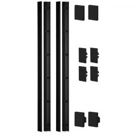 Easy Glass View Frans Balkon zwart 13,52 mm - RVSLand