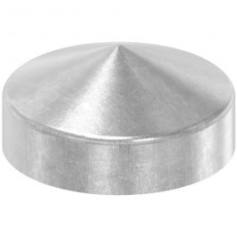 Paalkap staal rond diameter 42,4 mm - RVSLand