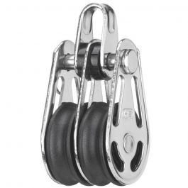 RVS Katrol 2 Rollen Glijlager & Hanger voor Touw 6mm Kopen?