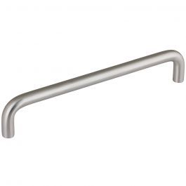 Handgreep RVS rond U-model 170 mm, Boormaat 160 mm