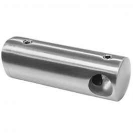 Lange RVS dwarsstafhouder voor staf 12 mm - RVSLand