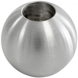 Massieve RVS kogel 40 mm met blind gat 14 mm - RVSLand