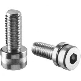 RVS316 verstelbare inbus M8 x 20 voor glasklem - RVSLand