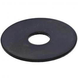 Sluitring zwart M6 groot | DIN9054 | RVS 316 (A4) | 100 stuks