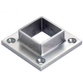 RVS vierkante flens voor koker - RVSLand